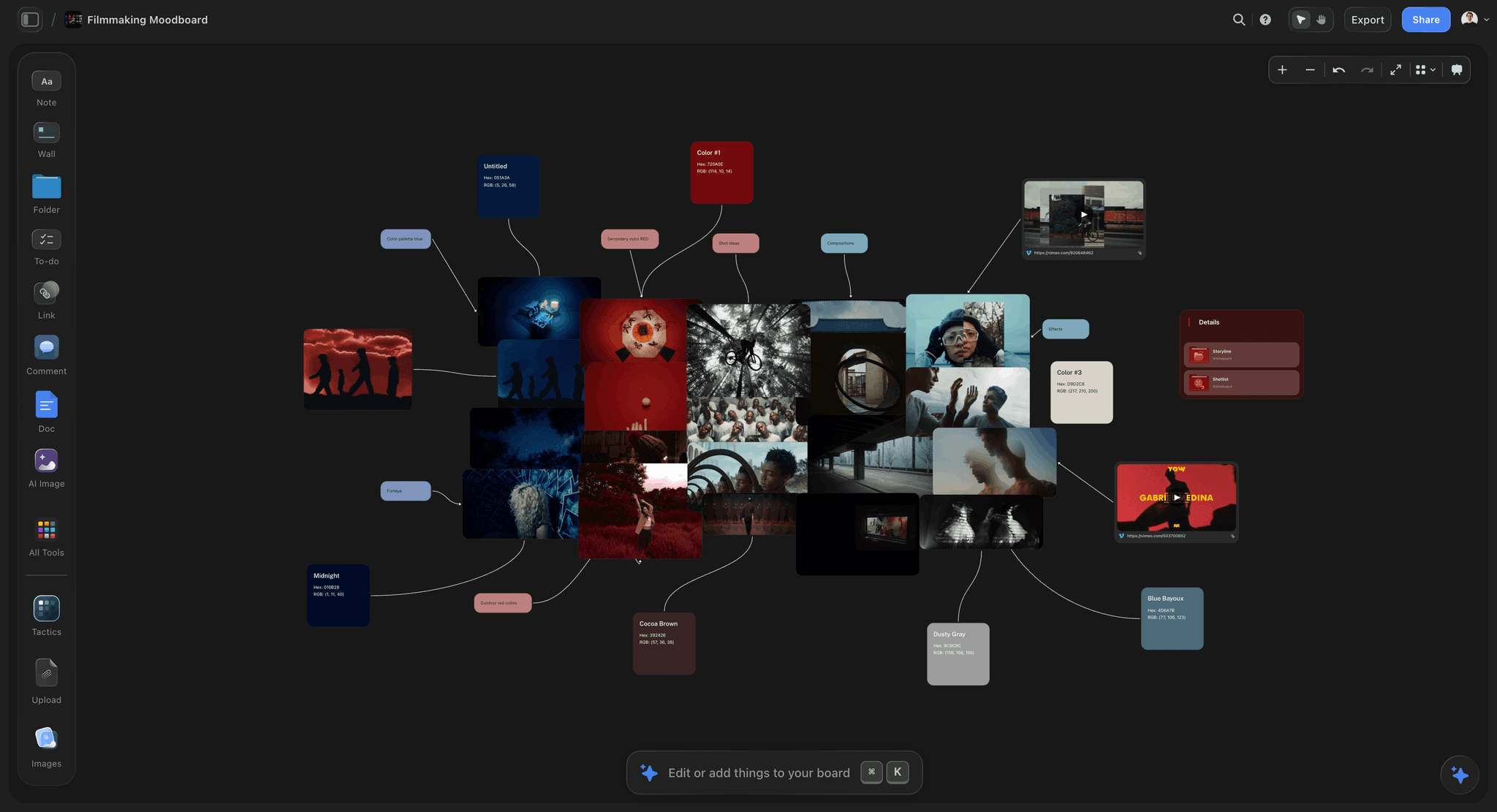 Storyflow: AI Visual Workspace for Creative Teams
